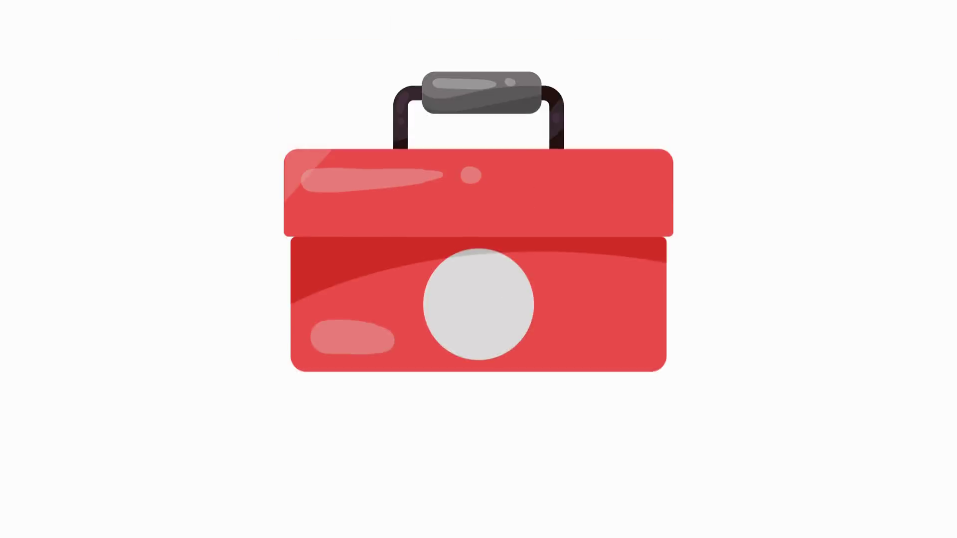 Emergency Service Medical Kit Animation Stock Motion Graphics SBV ...