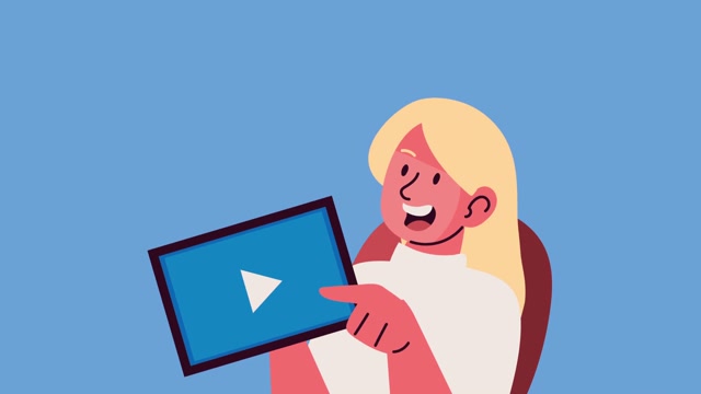 Watching Animation | Business and Professions motion backgrounds ...