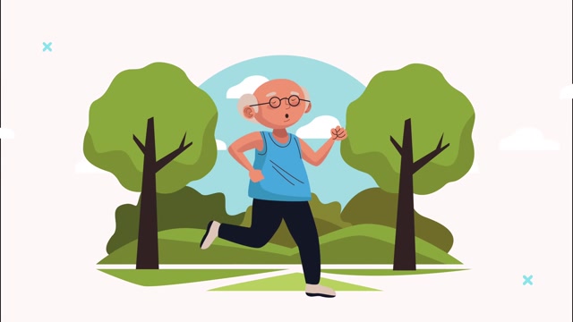 Animated Man Running Stock Footage: Royalty-Free Video Clips - Storyblocks