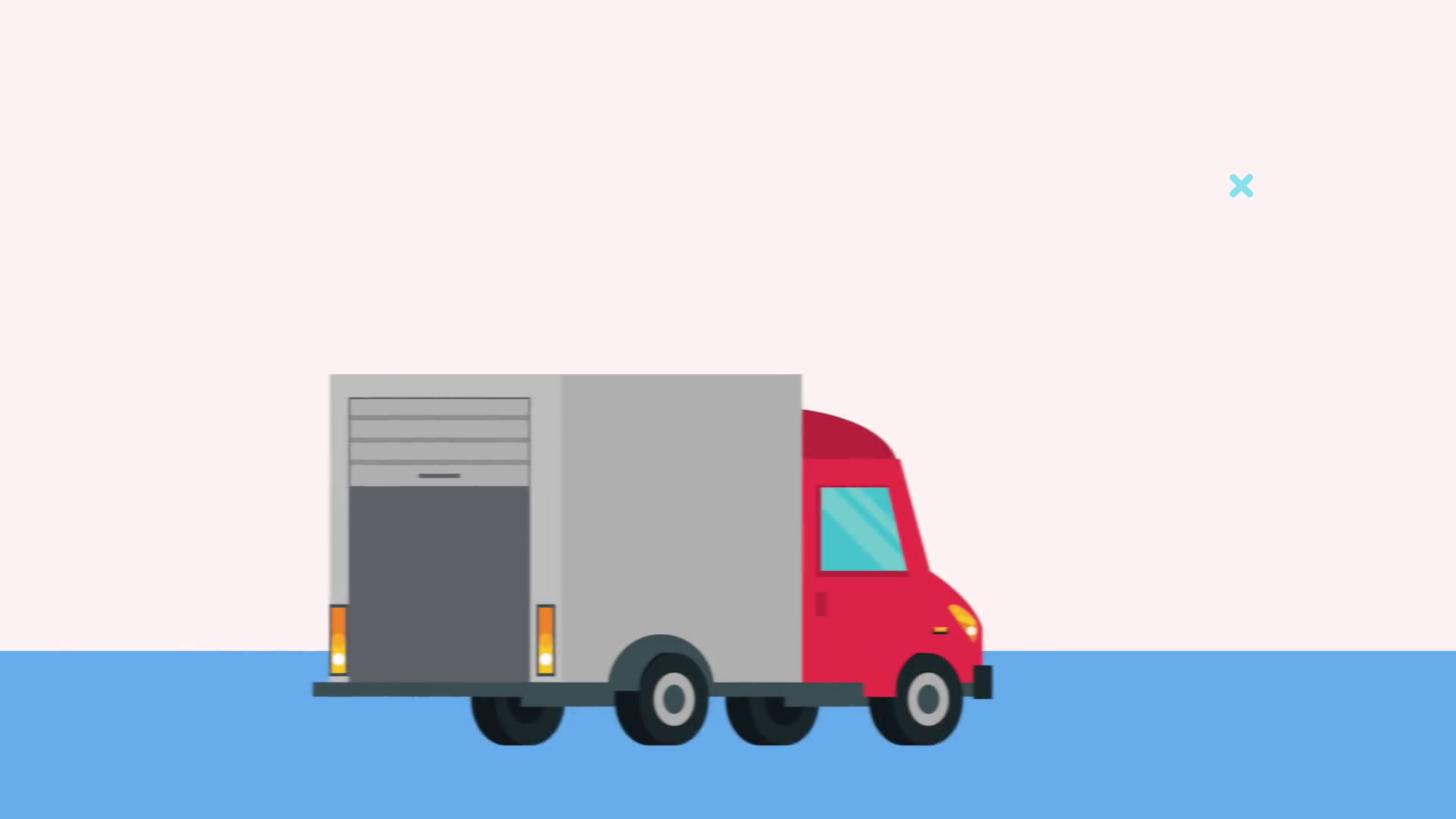 Delivery Logistic Service With Truck Stock Footage SBV-338954795 ...