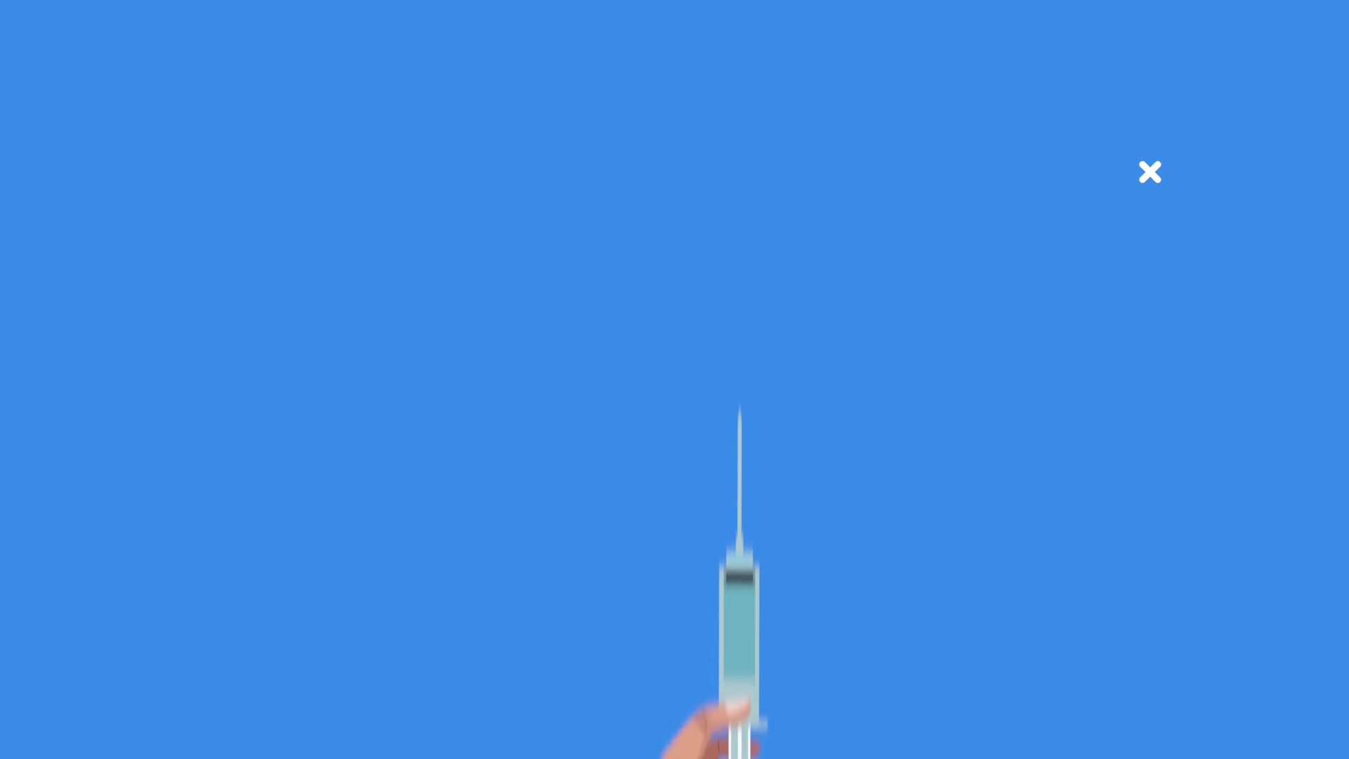 hand with injection syringe animation Stock Video Footage 00:10 SBV ...