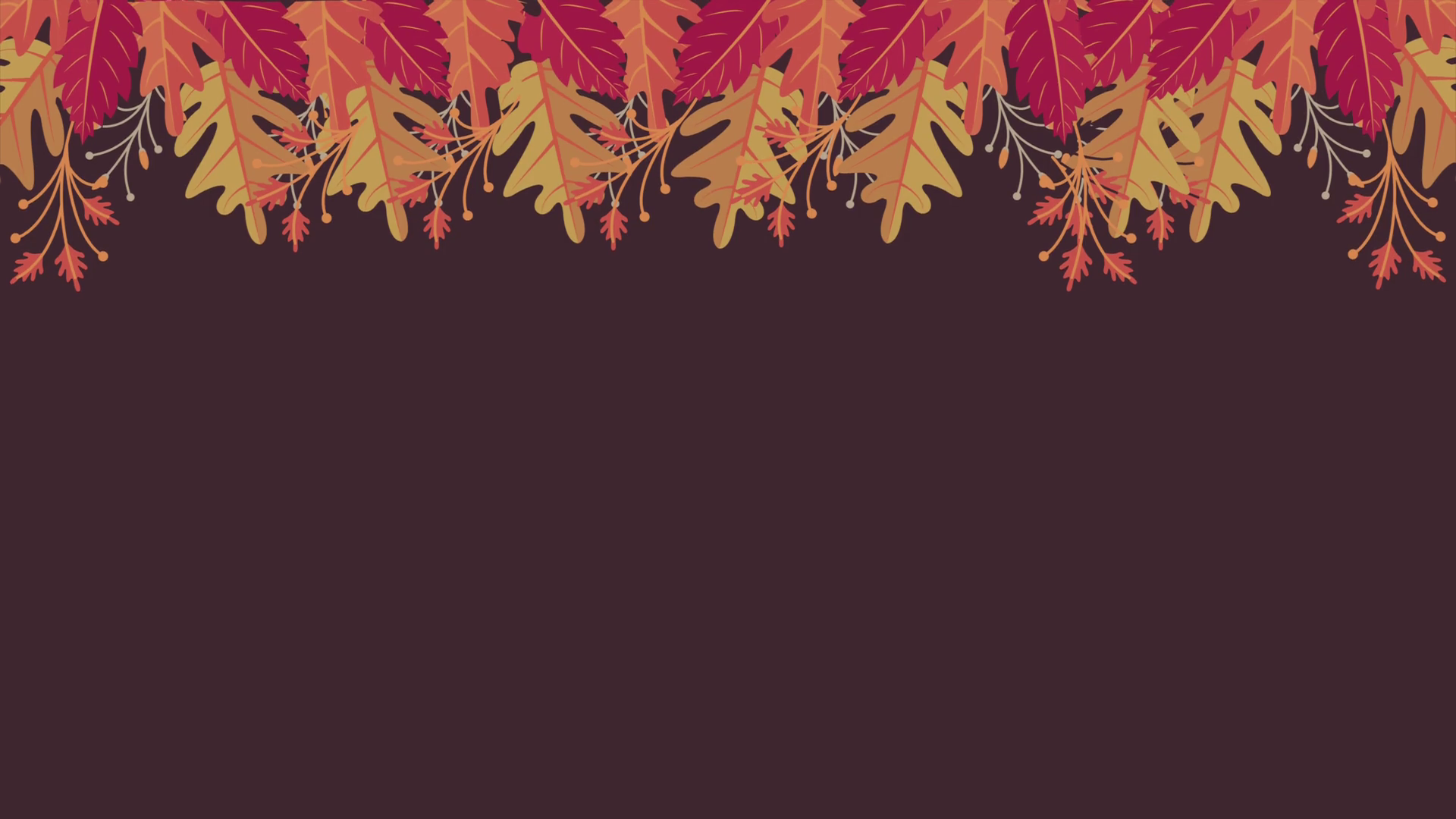Hello Autumn Animation With Leafs Pattern Stock Motion Graphics SBV ...