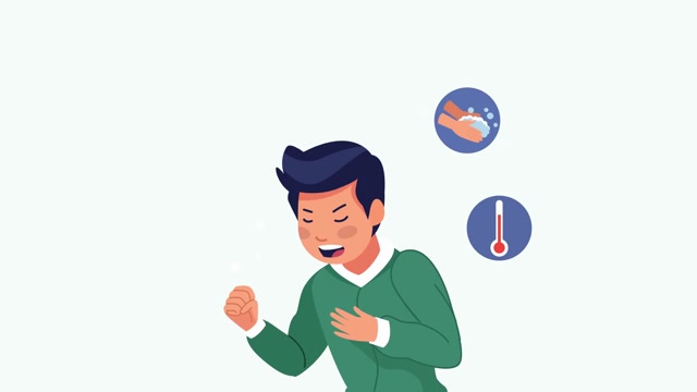 Man Coughing Animation Stock Footage: Royalty-Free Video Clips ...