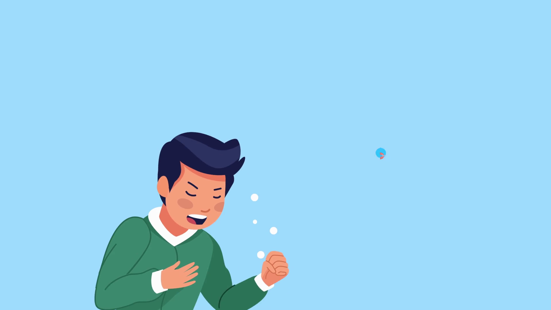 Man Sick Covid19 With Lungs 4k Video Animated Stock Footage SBV ...