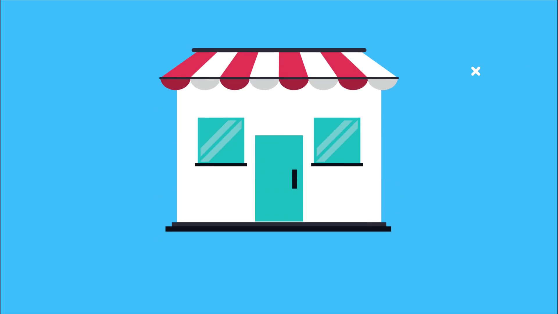 Market Shopping Animation With Store Stock Footage SBV-338655276 ...