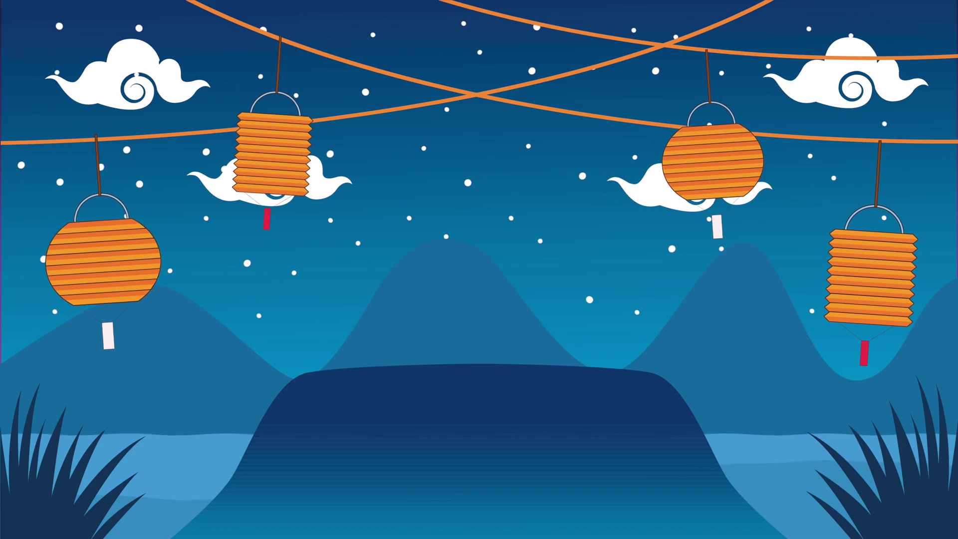 Mid Autumn Festival Animation With Rabbits Stock Footage SBV-338714860 ...