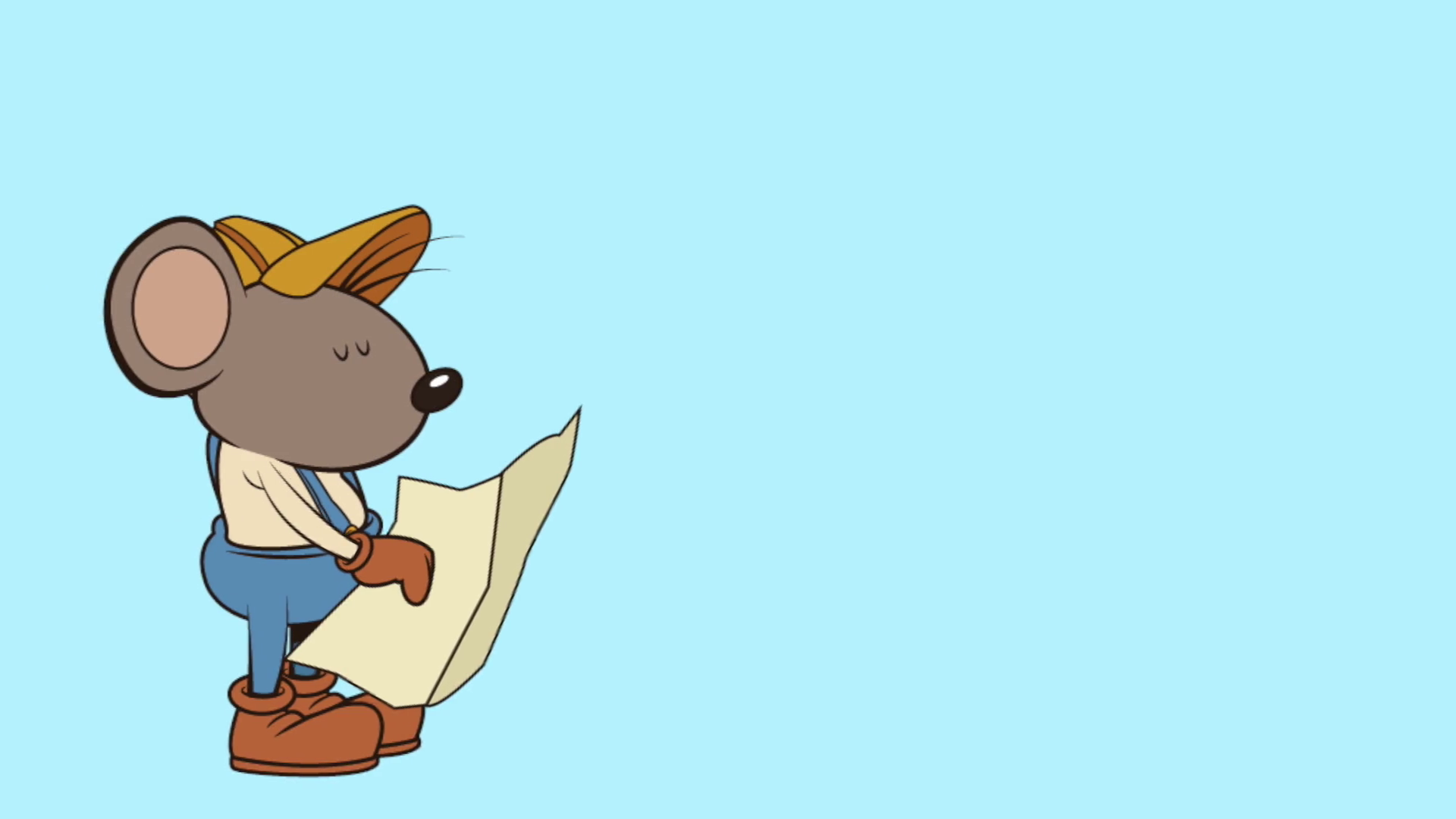 Mouse Builder With Plane Character Animation Stock Motion Graphics SBV ...