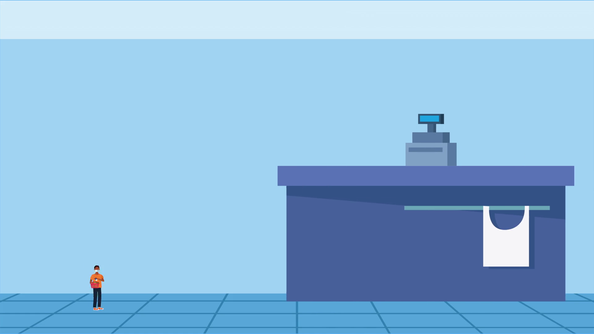 Social Distancing Campaign With People In Stock Footage SBV-338538641 ...