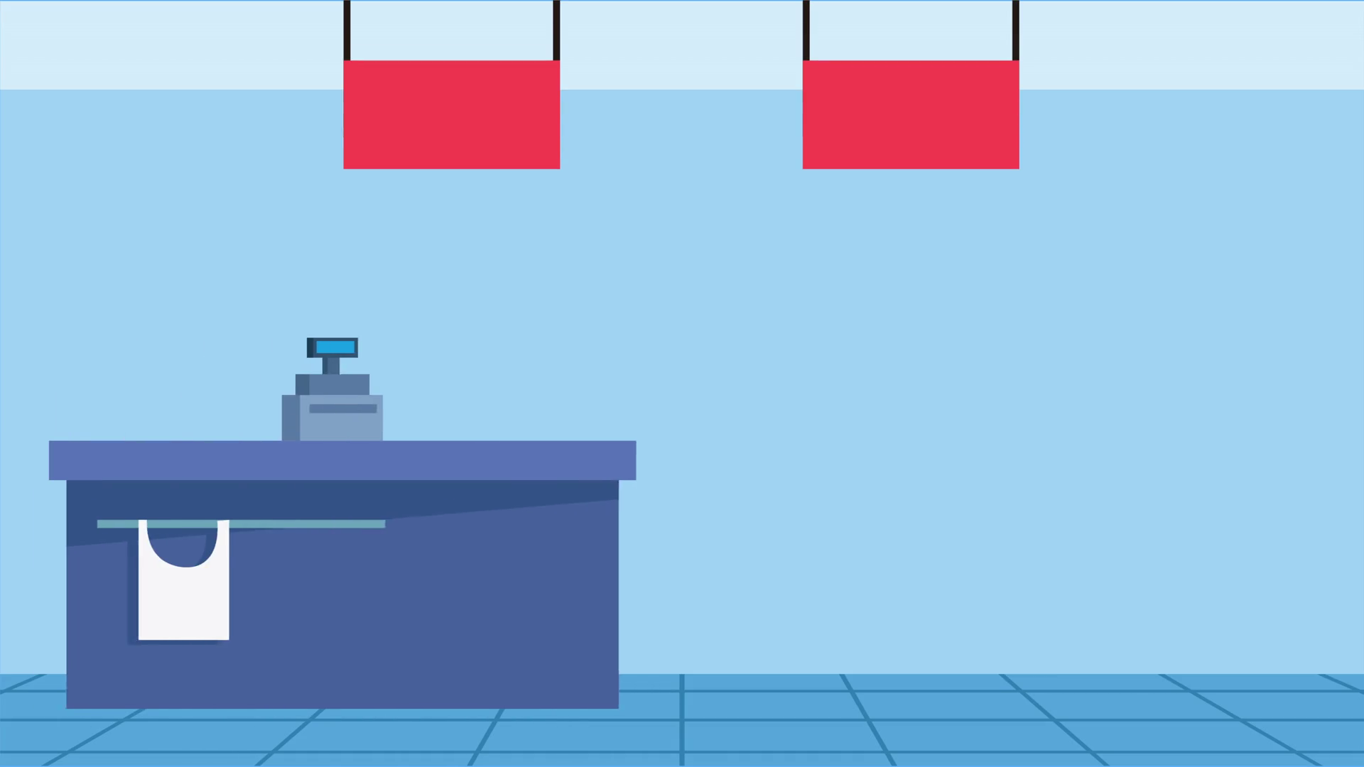 Social Distancing Campaign With Supermarket Stock Footage SBV-338538689 ...