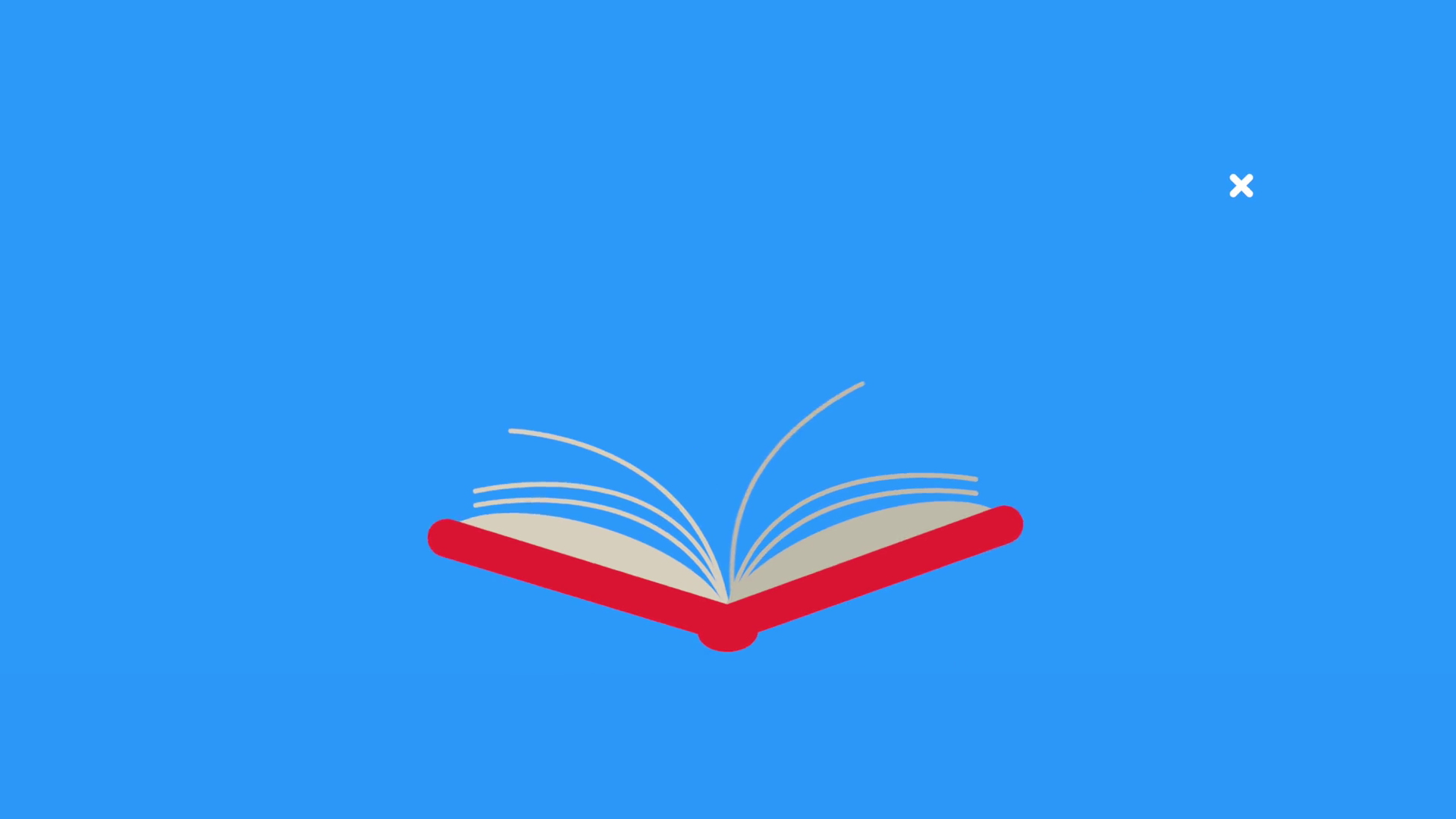 text book supply open with bulb learning animation ,4k video animated ...