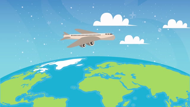 Animated Airplane Stock Footage: Royalty-Free Video Clips - Storyblocks