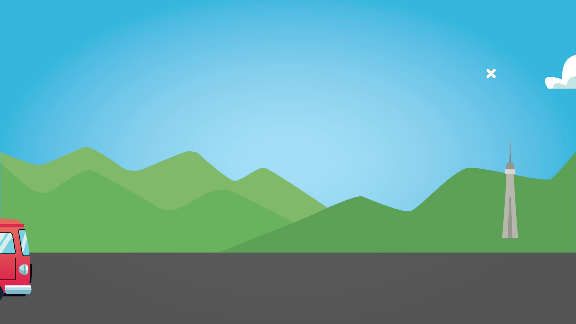 World Tourism Animation With Monuments Van Stock Footage SBV-338731001 ...