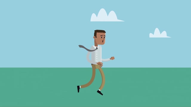 Animated Man Running Stock Footage: Royalty-Free Video Clips - Storyblocks