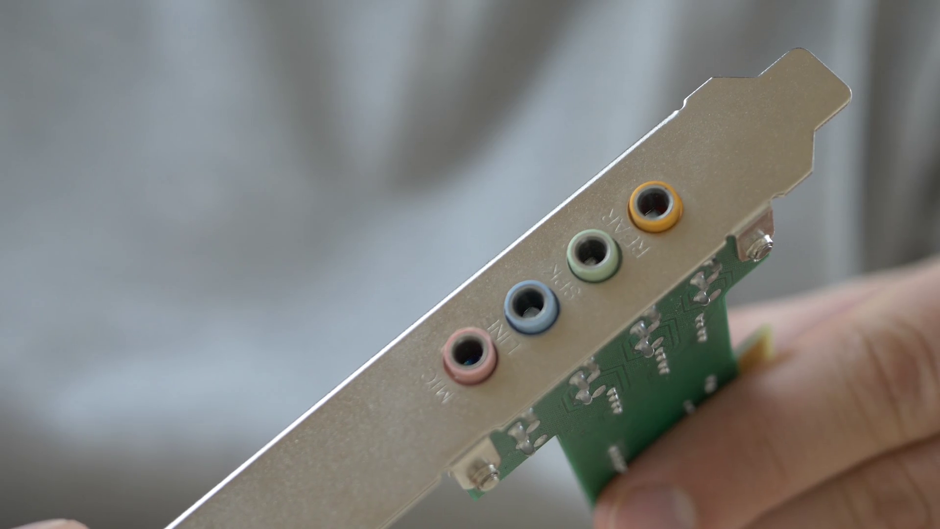 Sound Card Computer With Panel Channels In Stock Footage SBV-330005953 ...