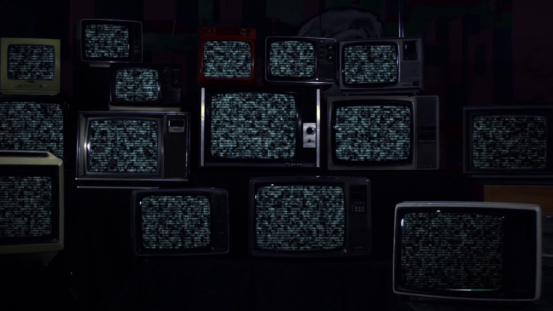 Stacked Old Crt Televisions With Nigerian Stock Footage SBV-351989636 ...