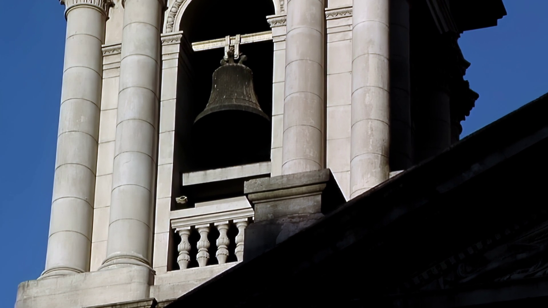 Bell Moving Ringing In Bell Tower Of Stock Footage SBV-352034239 ...