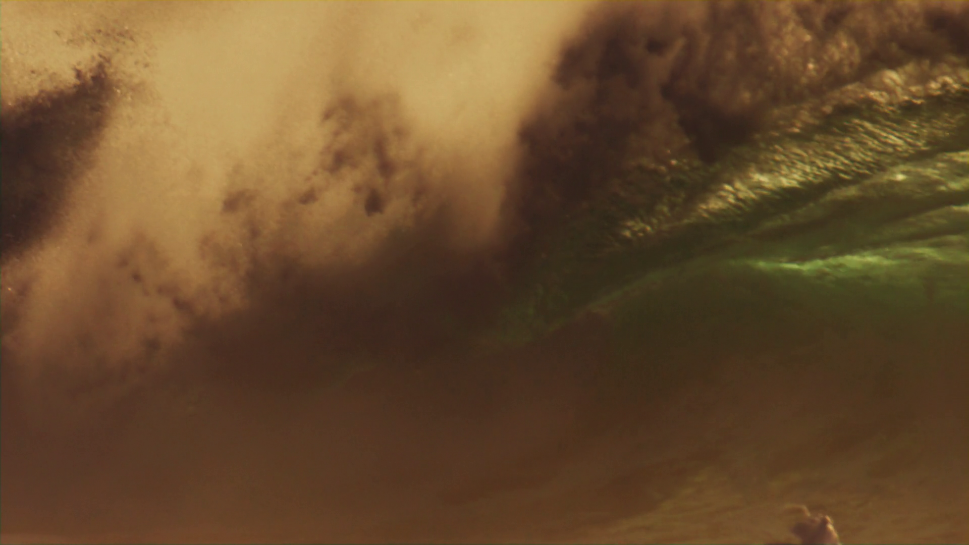 Soft Early Morning Light Dances Across Waves Stock Footage SBV ...