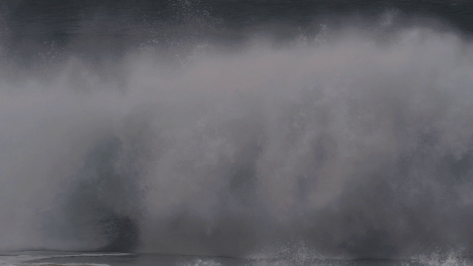 Powerful Wave Barrels Forward Mist Streaming Stock Footage SBV-351737370 - Storyblocks