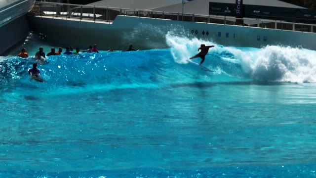 Wave Pool Water Stock Footage: Royalty-Free Video Clips - Storyblocks