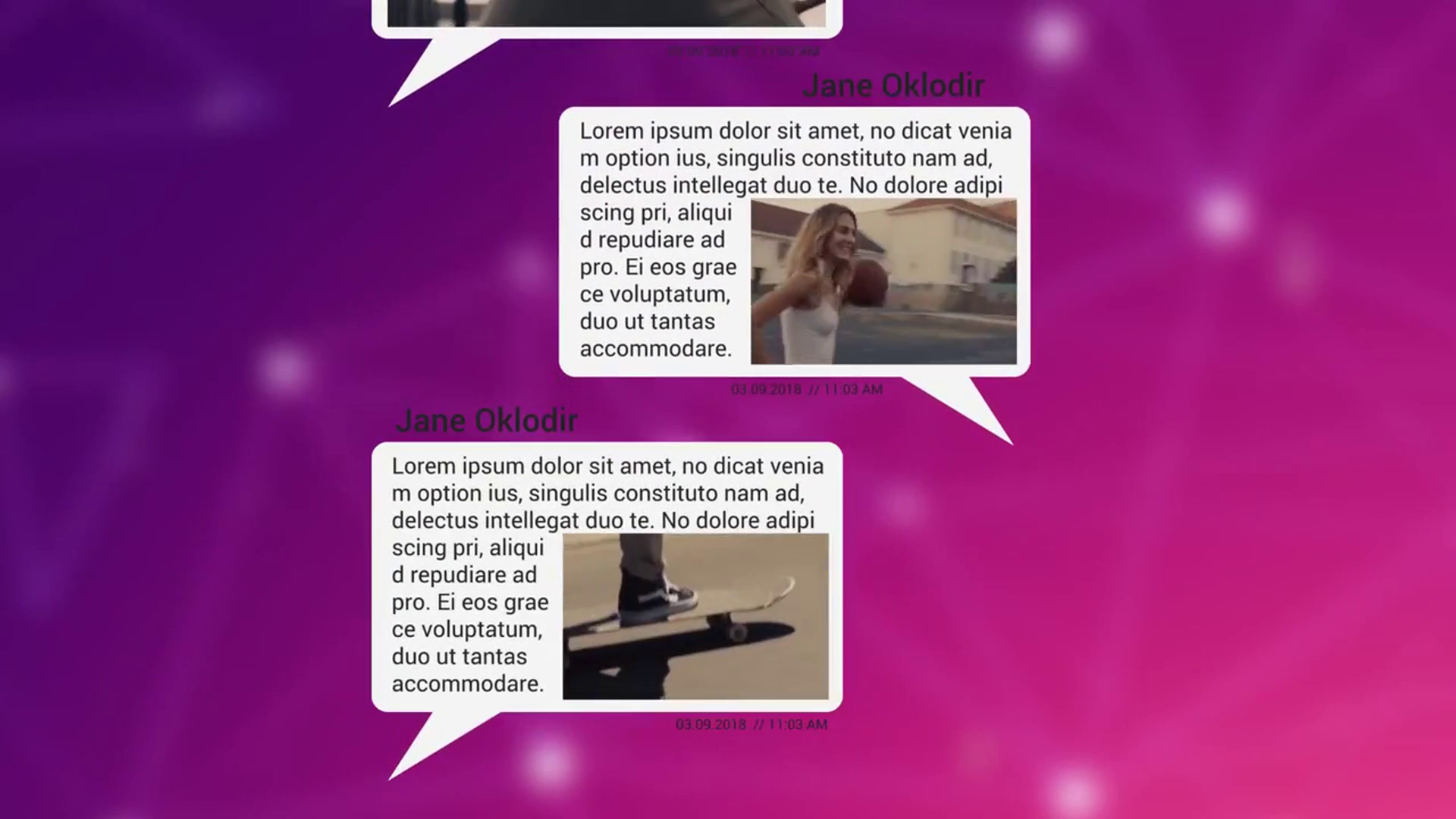 Text Messages Pack Premiere Pro Template SBV-346889677 - Storyblocks