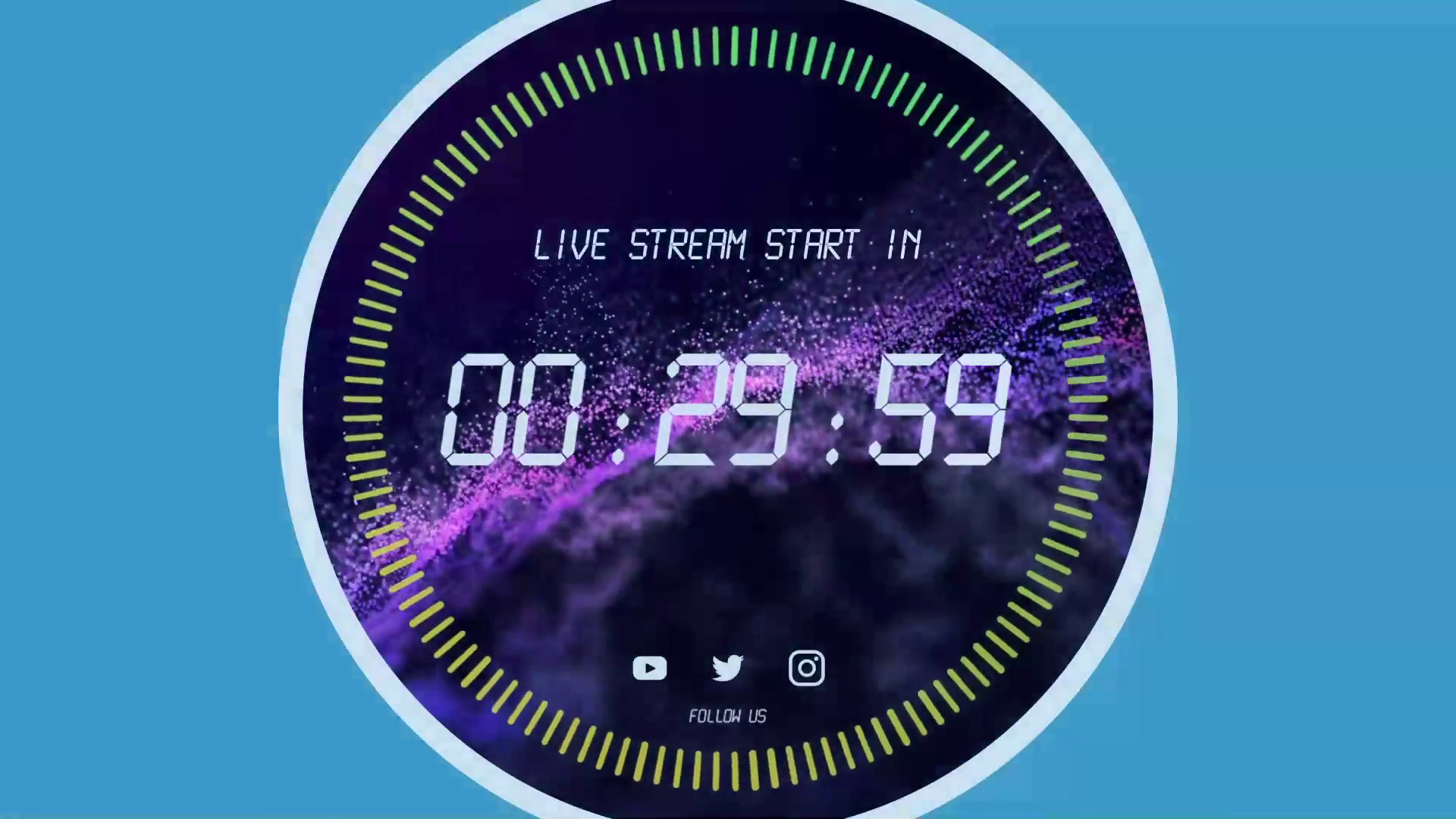 Timers Livestream Ae Template SBV-346828534 - Storyblocks