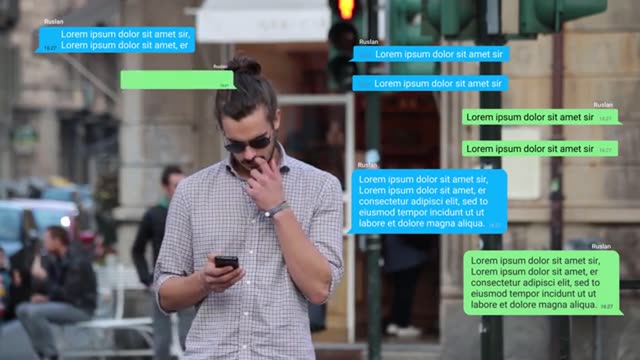 Facebook Messenger Templates Royalty-Free - Storyblocks