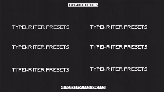 Text Preset Templates Royalty-Free - Storyblocks