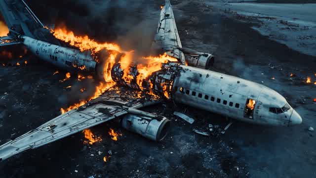 Plane Crash Stock Footage: Royalty-Free Video Clips - Storyblocks