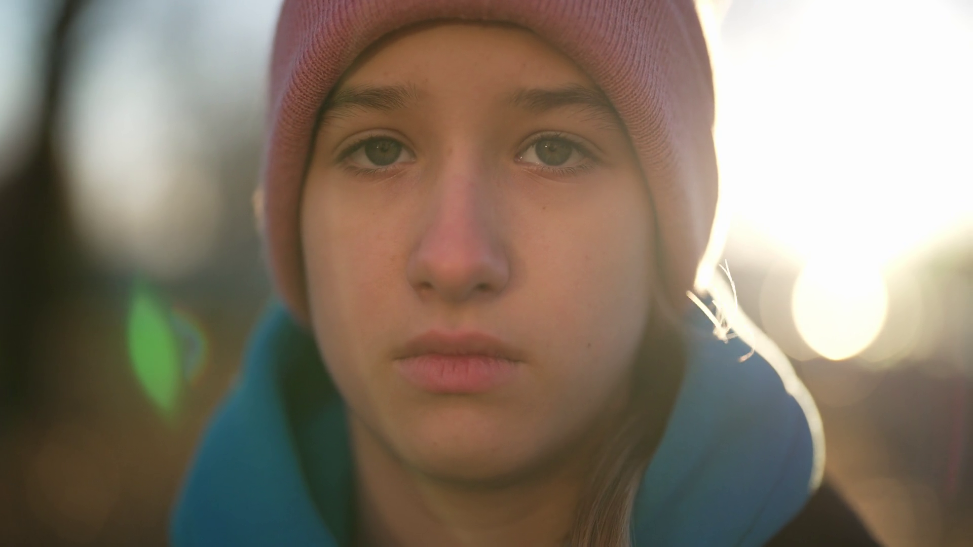 Go To School In Fall Morning Rest In Park In Stock Footage SBV ...