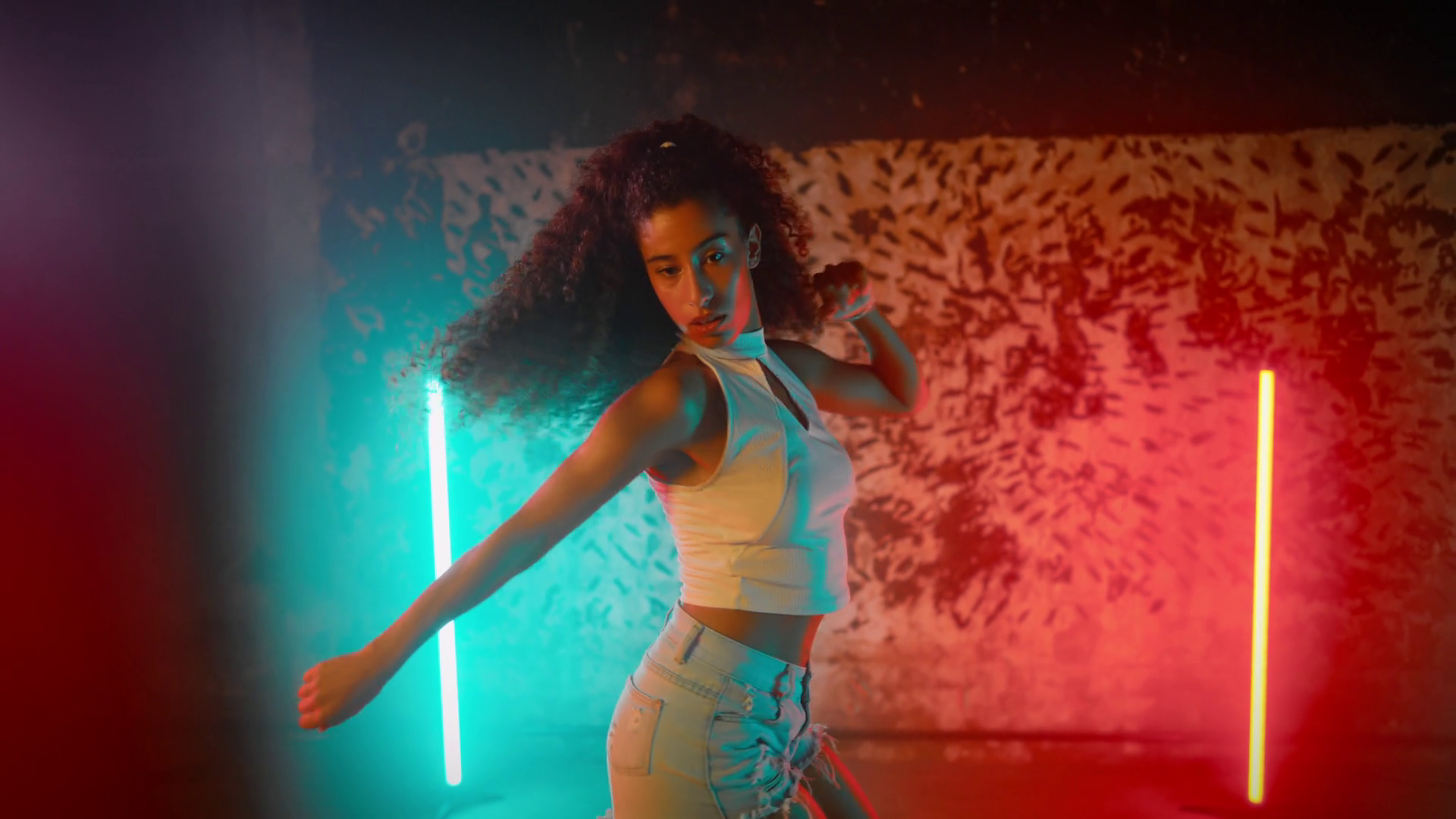 Talented African Woman Dancing Hip-hop Stock Footage SBV-351736034 ...