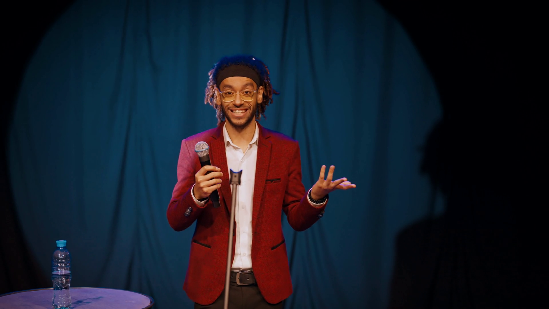 Stand-up Comedy Performance Of Young Adult Stock Footage SBV-351701841 ...