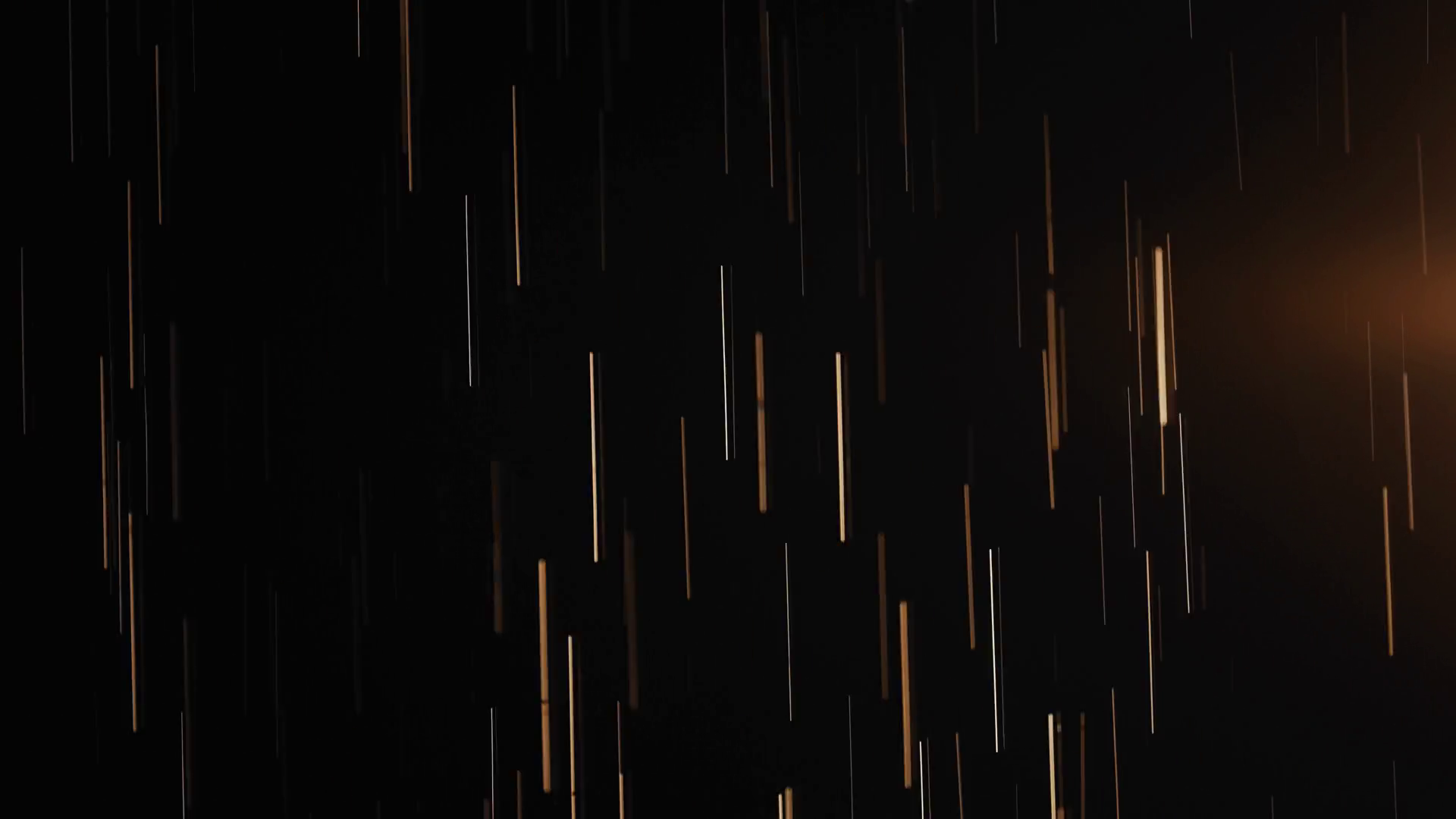 Cold Night Rain Water Drops Falling In Black Stock Footage SBV ...