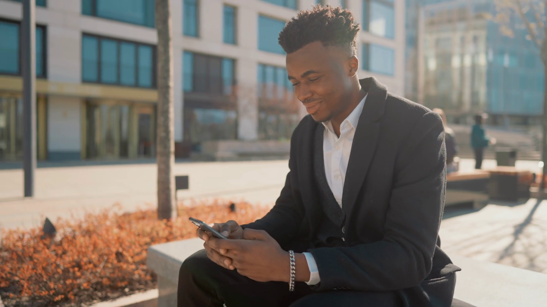 Portrait Of Positive Black Man With Modern Stock Footage SBV-352246392 ...