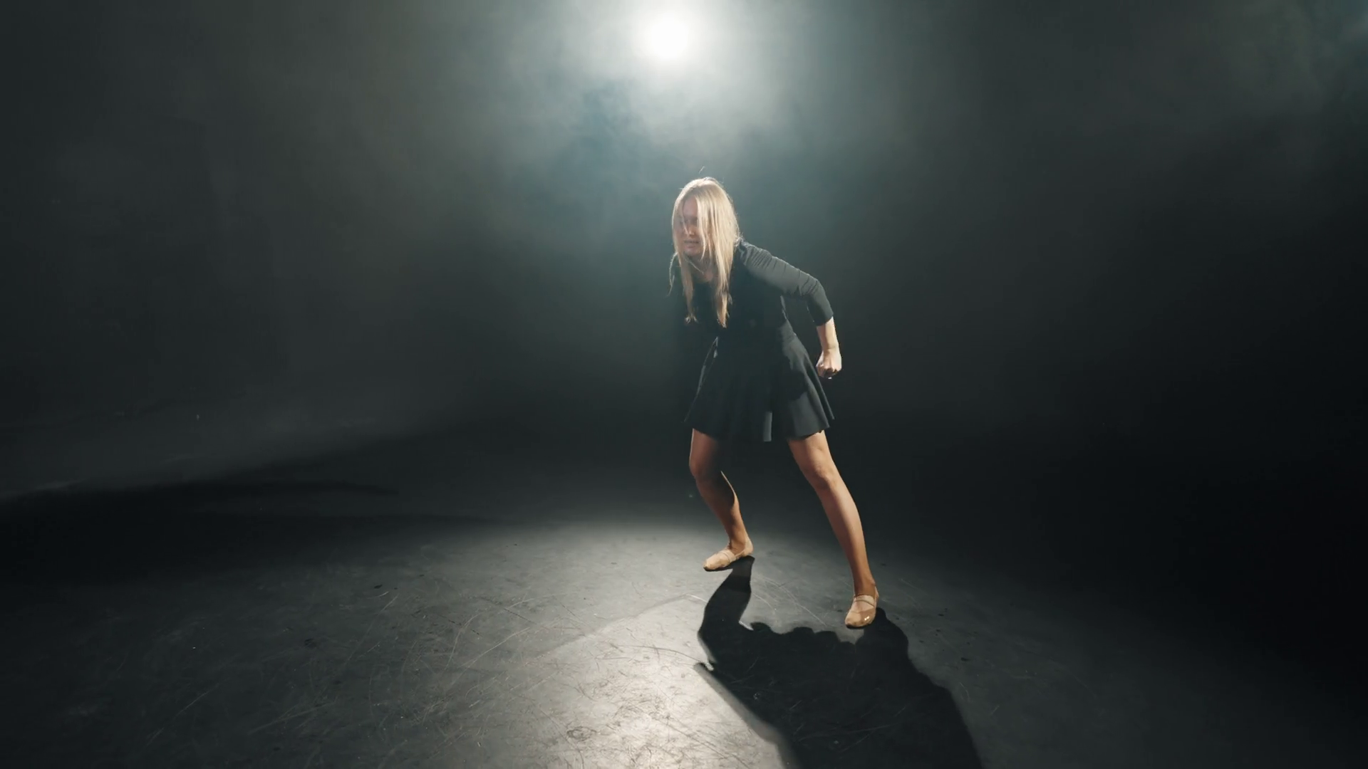 Middle Aged Woman Choreographer Dancing Stock Footage SBV-348817968 ...