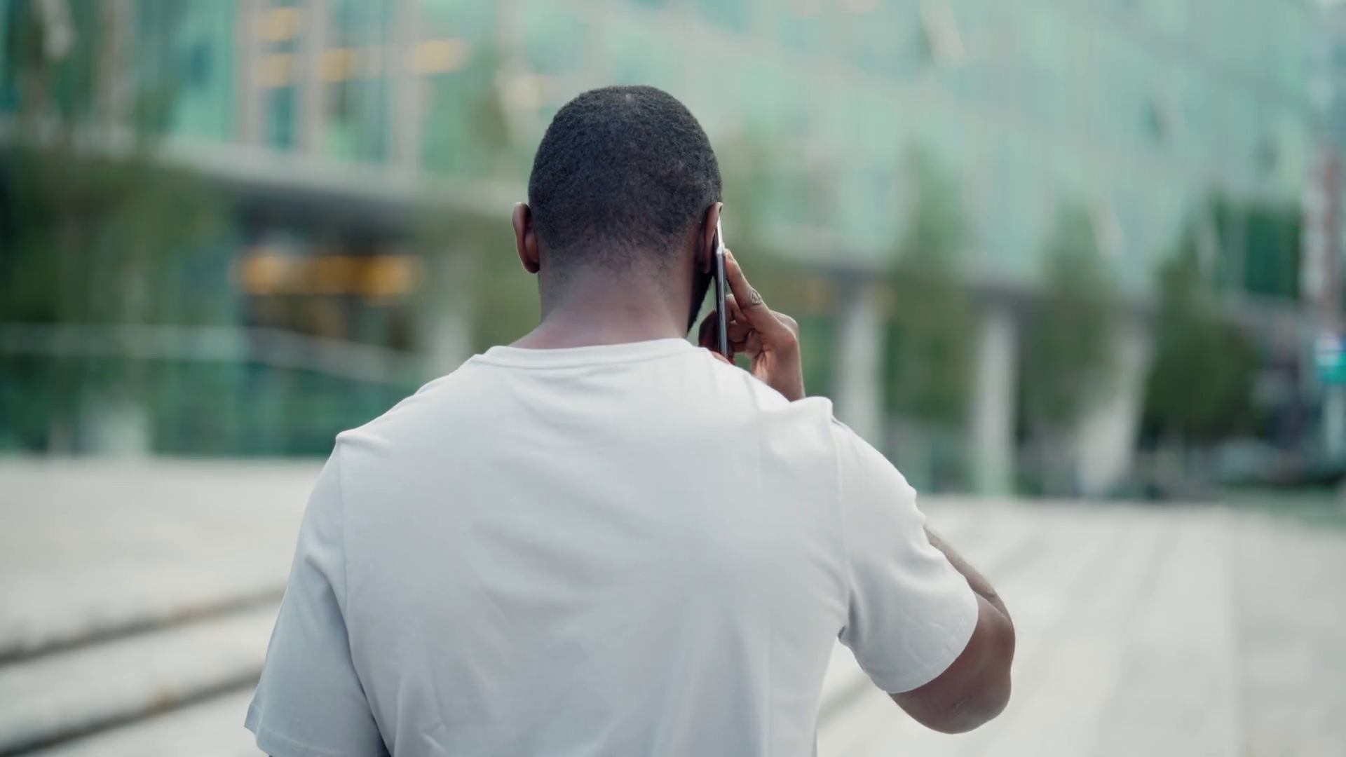 African American Guy Talking On Phone Stock Footage SBV-348605632 ...