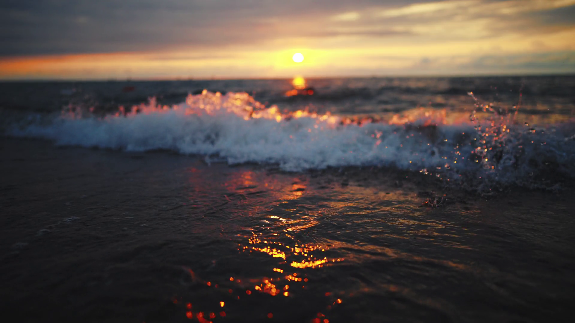 Seashore At Beach Summer Seascape Travel At Stock Footage SBV-348603754 ...