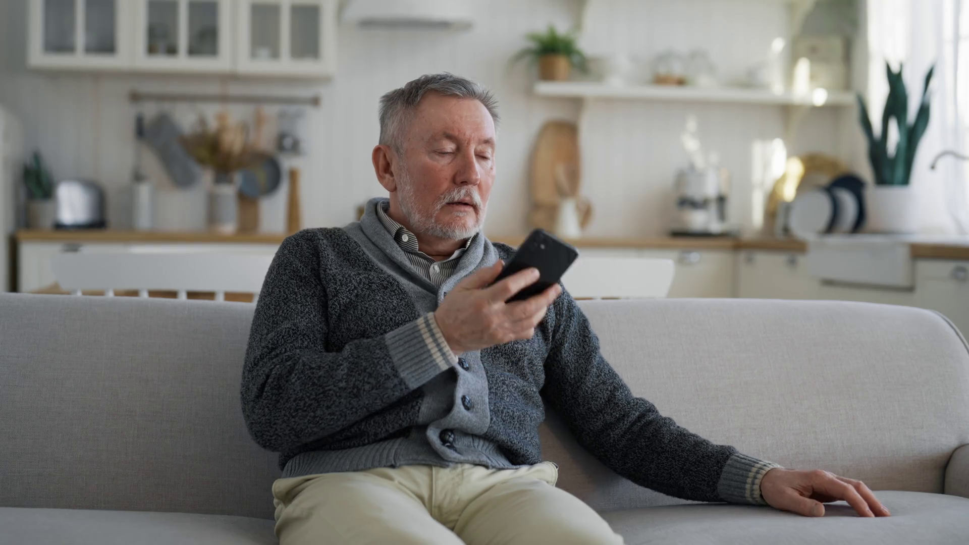 Portrait Of Outraged Upset Senior Man Stock Footage SBV-348735159 ...