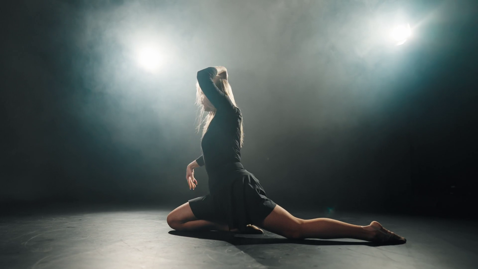 Middle Aged Woman Choreographer Dancing Stock Footage SBV-348778470 ...