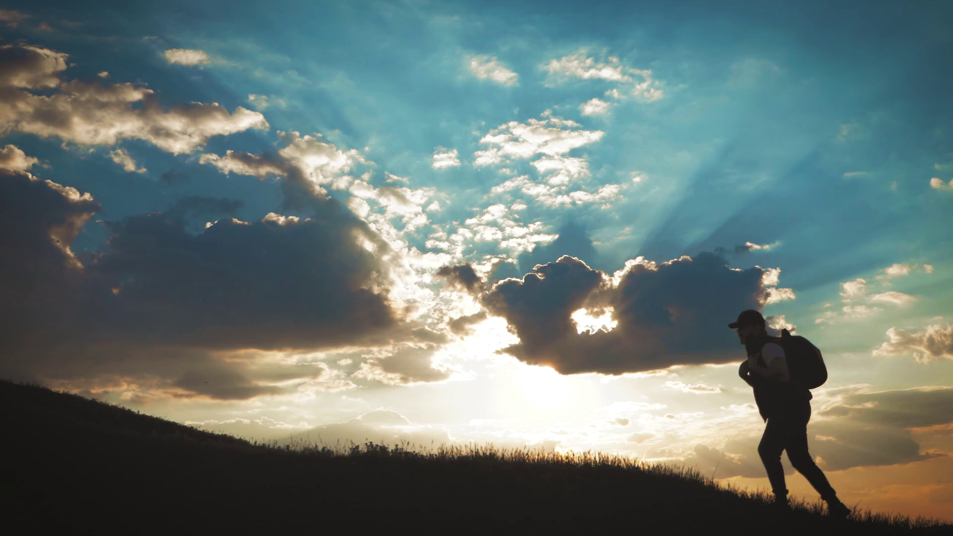 Climber Helping Teammate Climb Man With Stock Footage SBV-335183259 ...