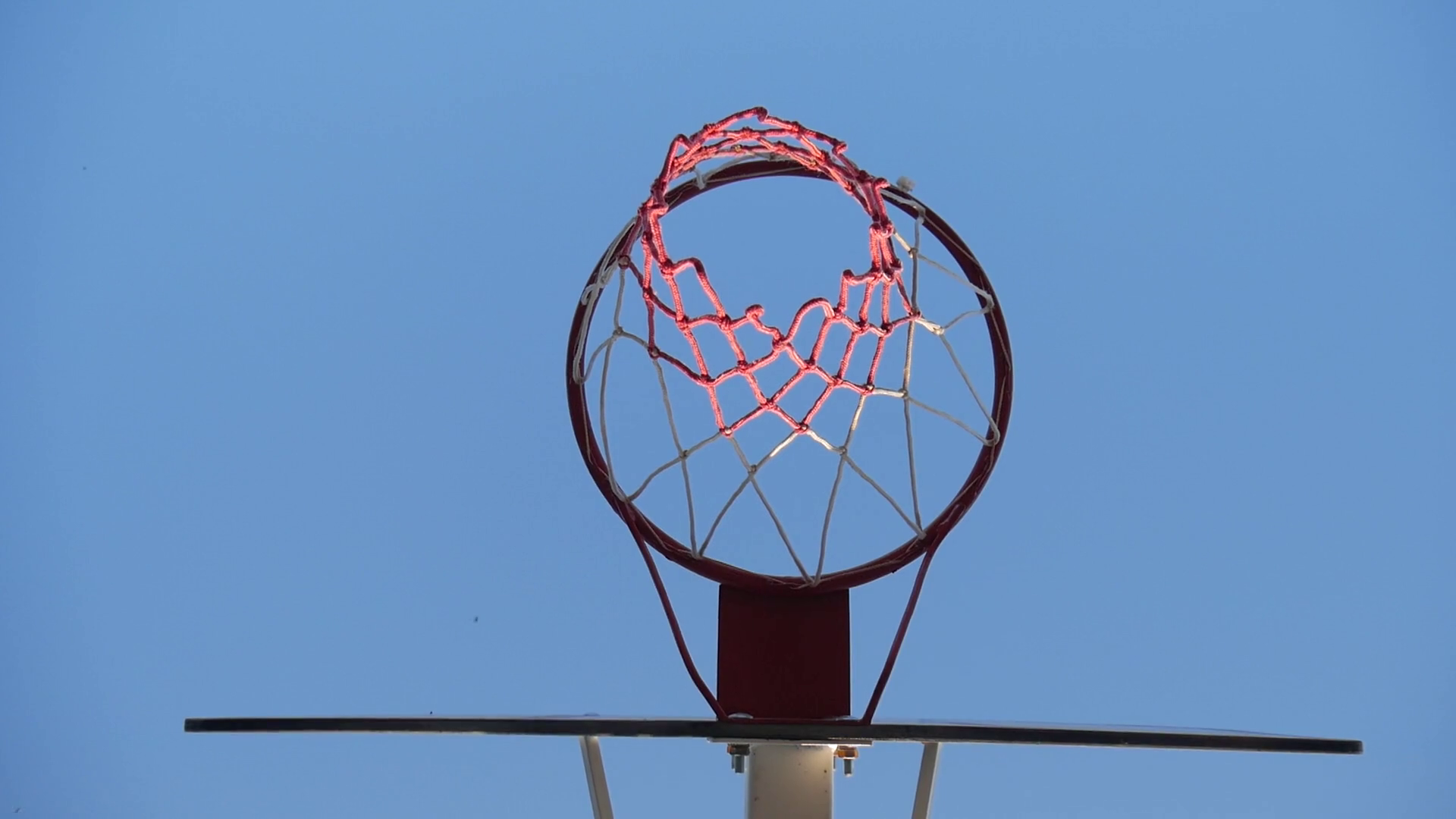 Close Up Of Basketball Hoop At Outdoor Stock Footage SBV-325277965 ...