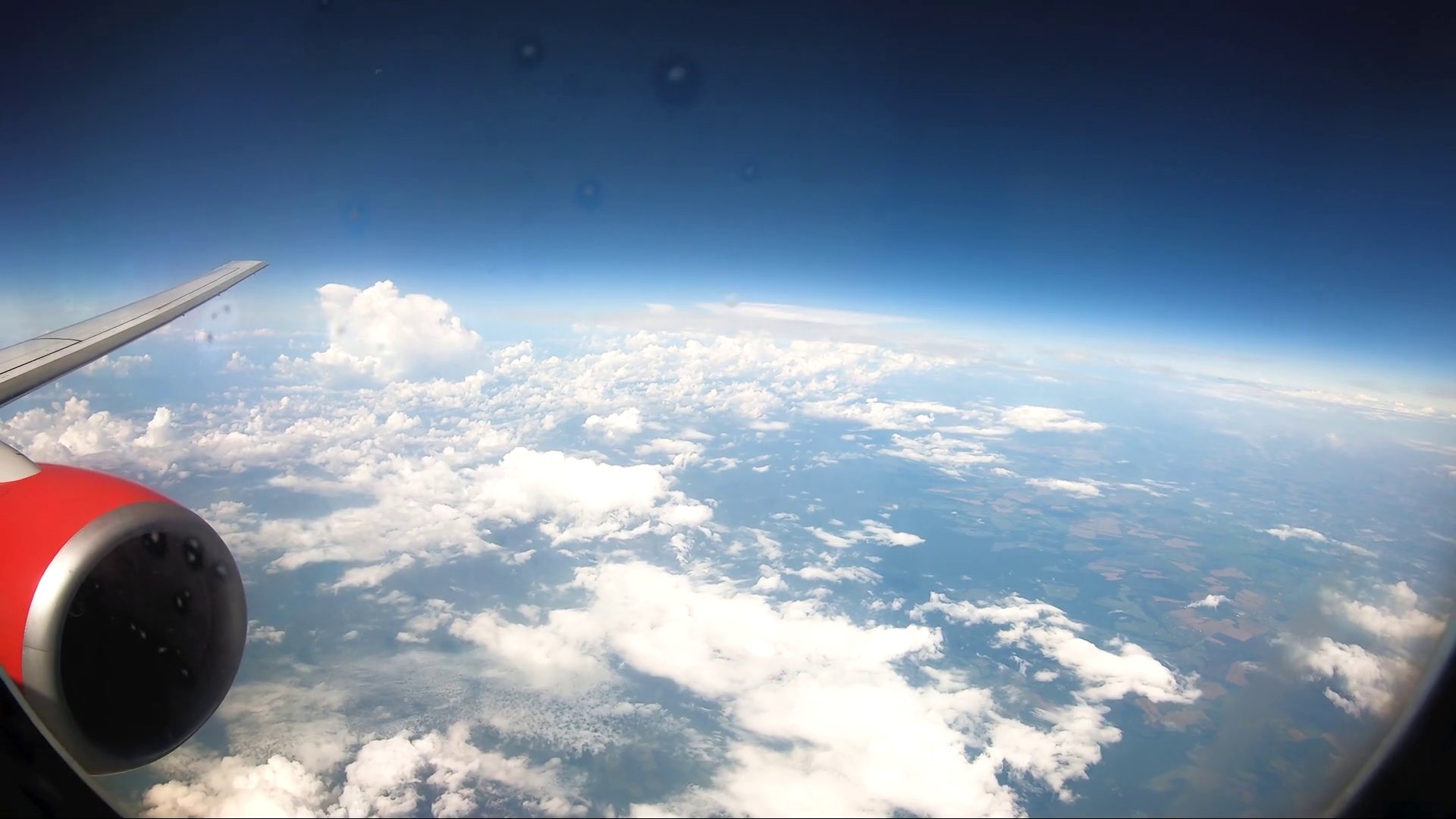 Looking Through Window Aircraft During Stock Footage SBV-336304623 ...