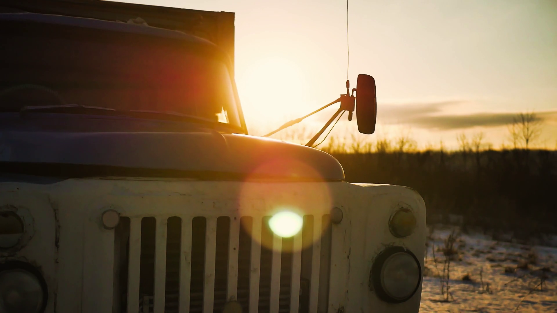 Old Farm Truck In Sunset Stock Footage SBV-320915657 - Storyblocks