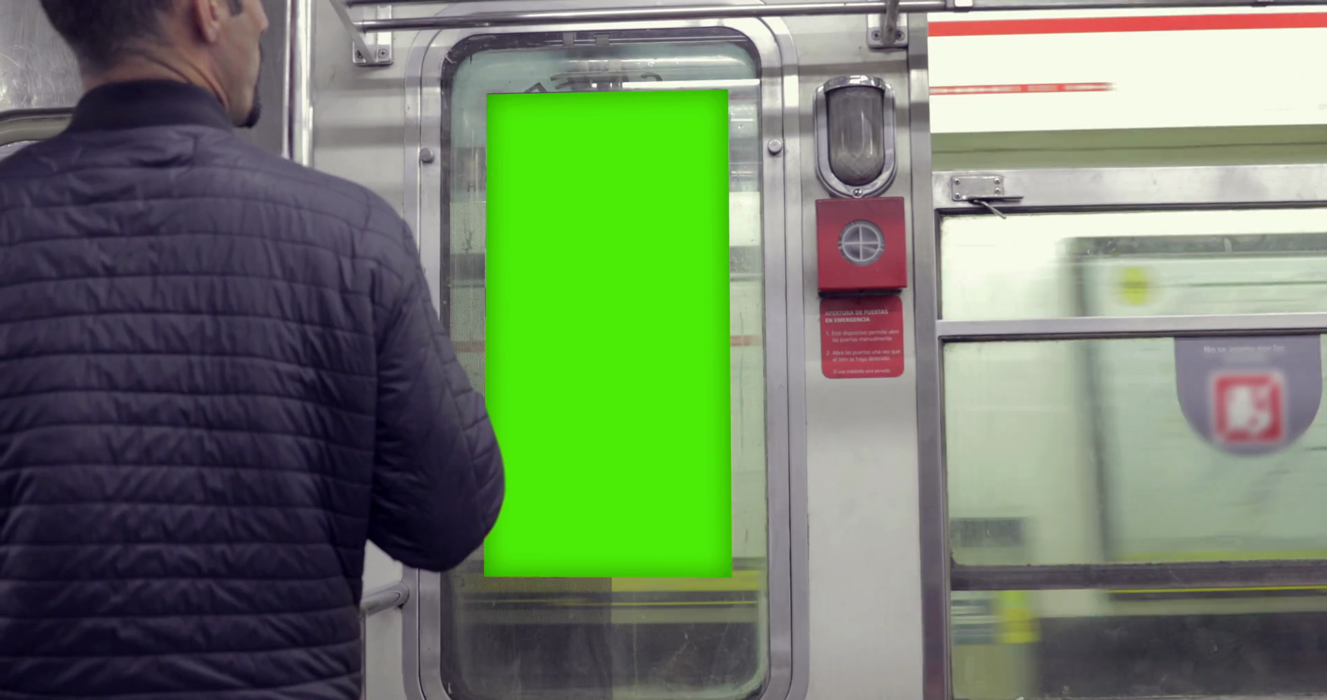 Billboard Ad Mockup With Green Screen In Stock Footage SBV-348580547 ...