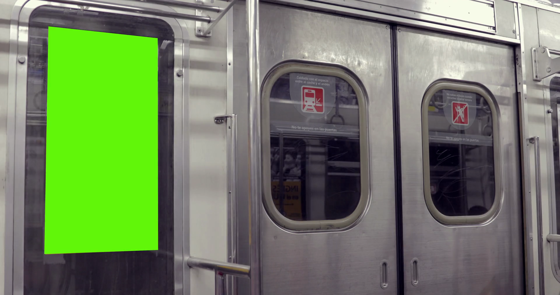 Billboard Ad Mockup With Green Screen In Stock Footage SBV-348580557 ...