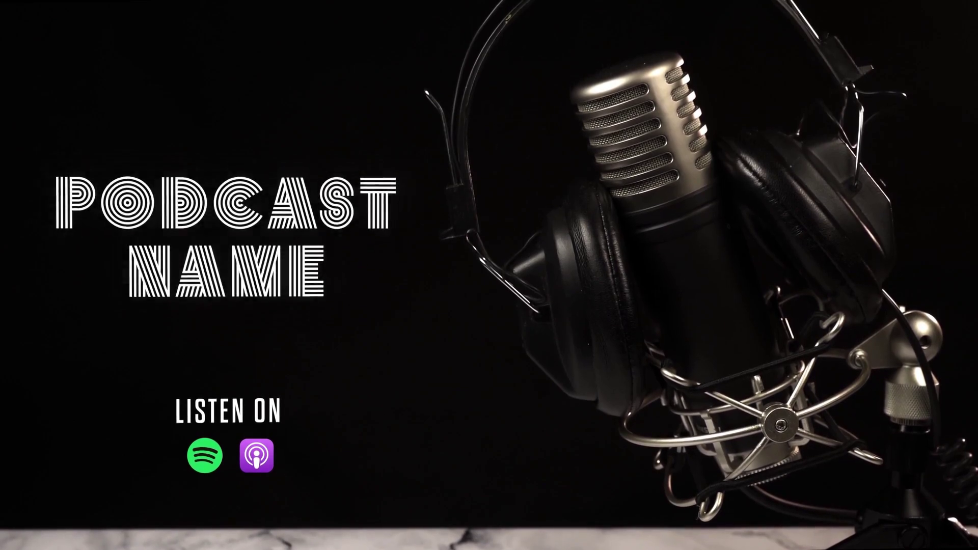 AE Template: Podcast Intro Promo Opener SBV-347209999 - Storyblocks