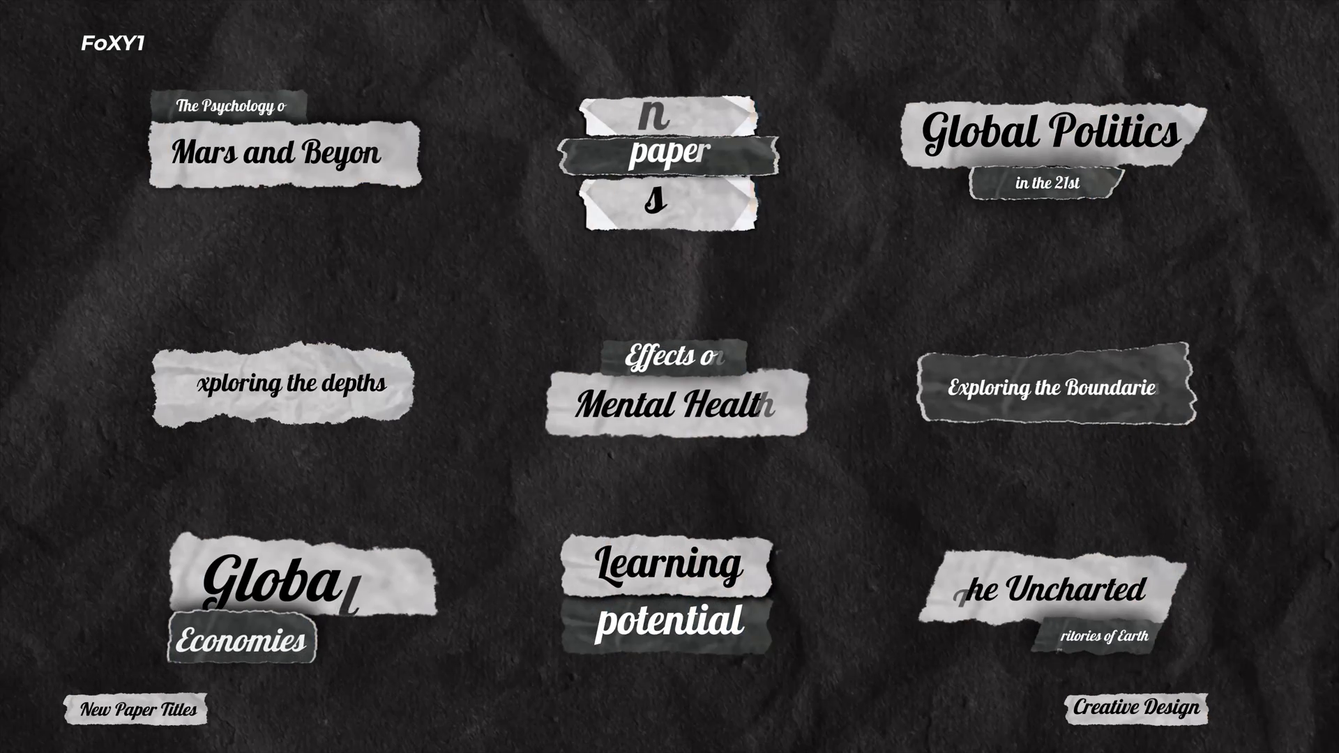 Paper Titles \ Premiere Pro Template SBV-352157278 - Storyblocks