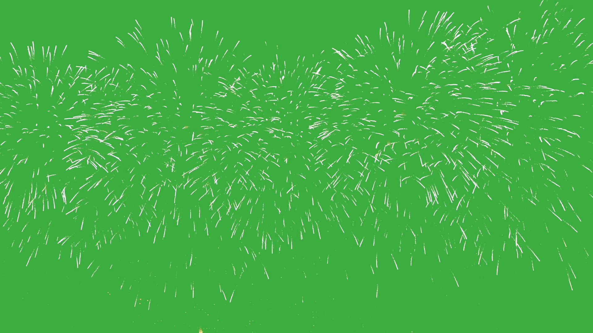 Abstract Firework On Green Screen Chroma Key Stock Footage SBV ...