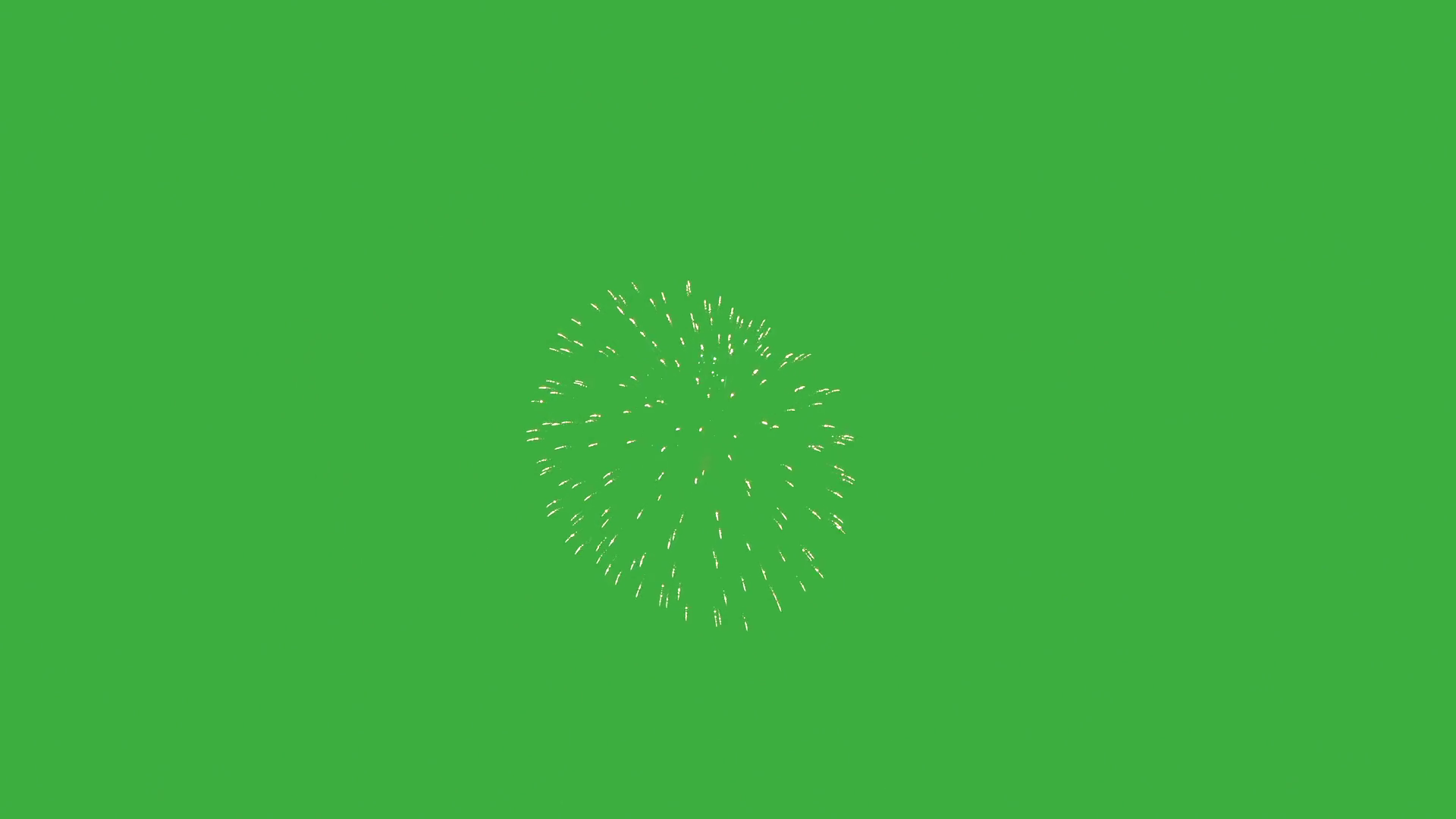 Abstract Firework On Green Screen Chroma Key Stock Footage SBV ...