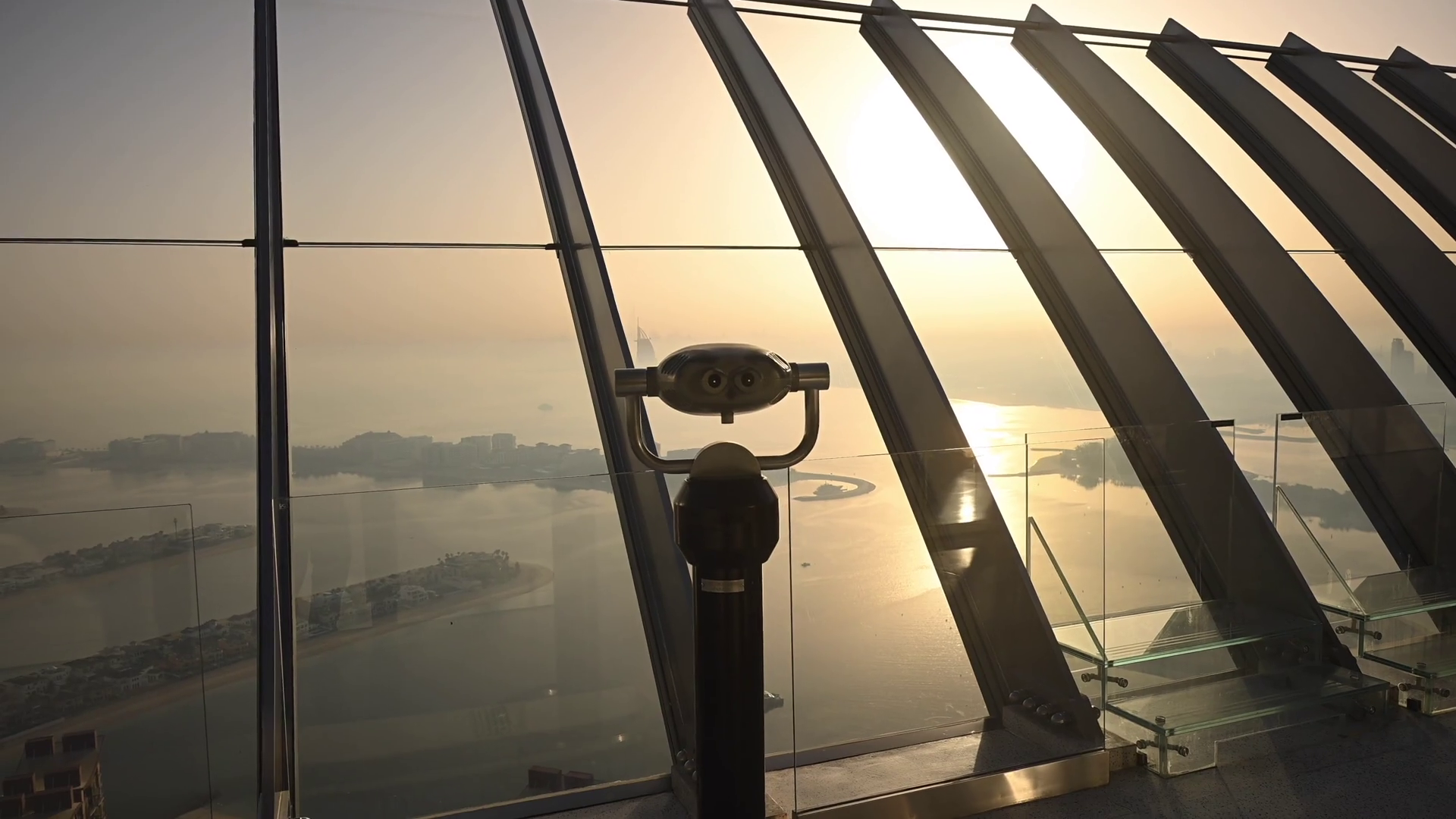 Binoculars Binoscope On Balcony Overlooking Stock Footage SBV-351928231 ...
