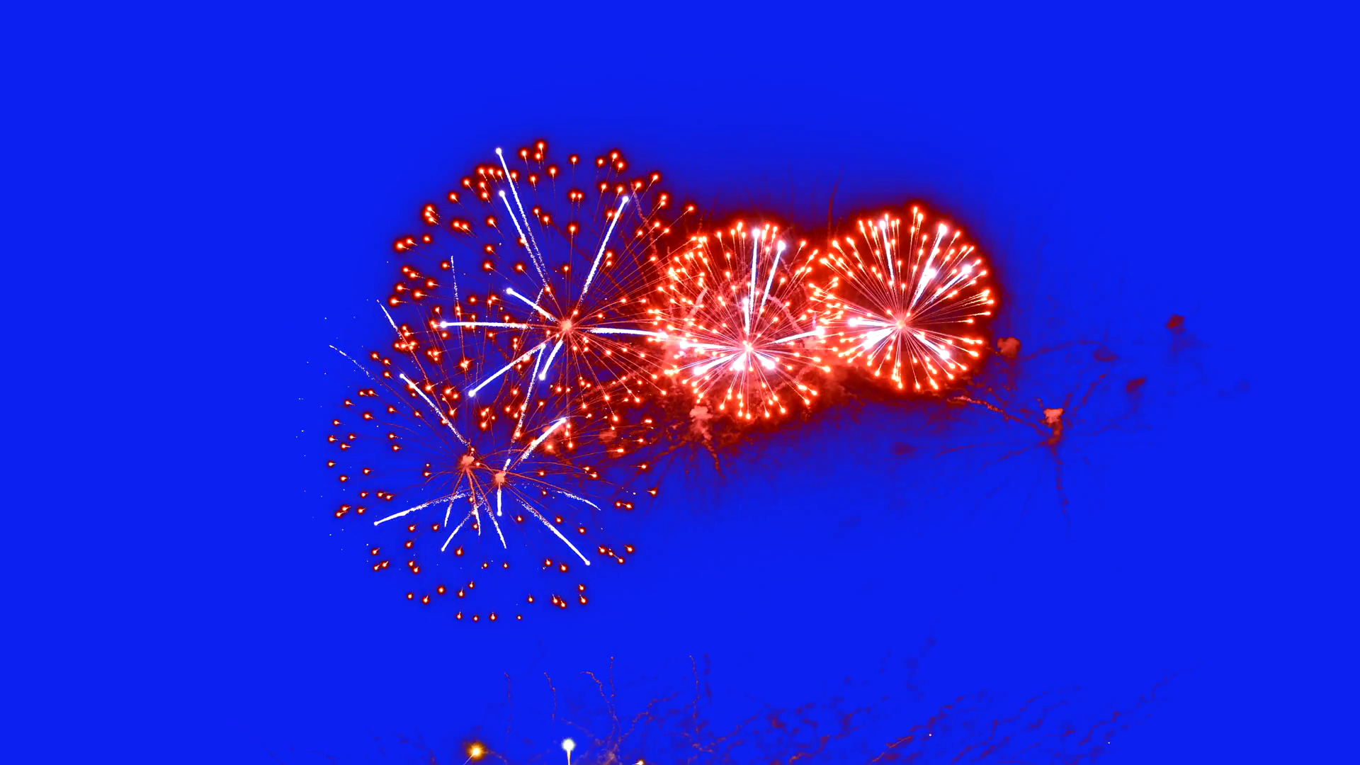 Spectacular Firework Display Illuminates Stock Footage SBV-352305625 ...